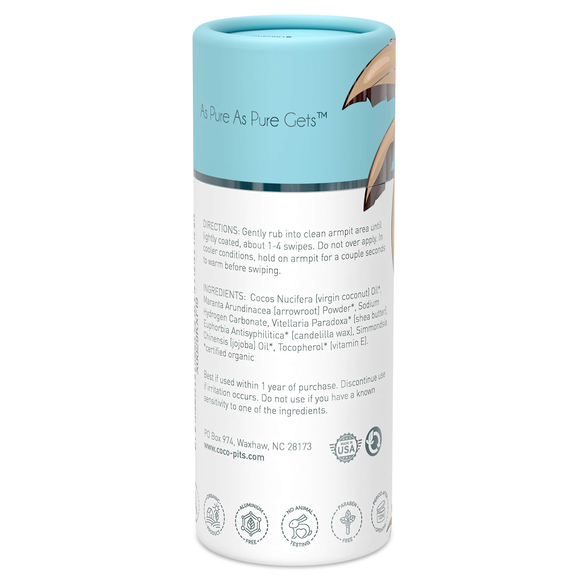 Buy Organic Deodorant - All Natural Deodorant - CocoPits